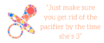Toddlers and Pacifiers: A Case Study - Precious Little Sleep